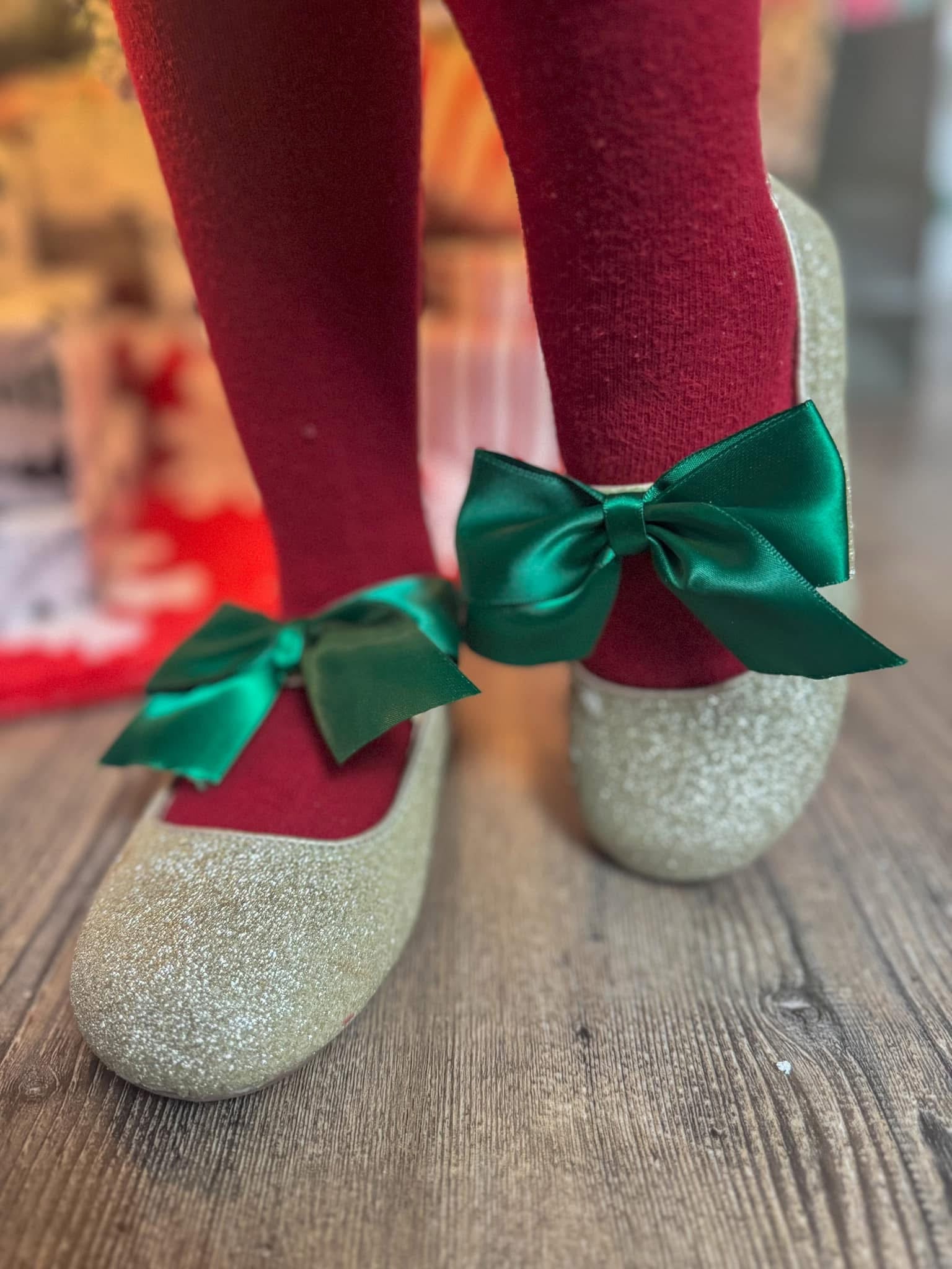 Trinity Gold glitter - 3 interchangeable satin bows. – YourTay