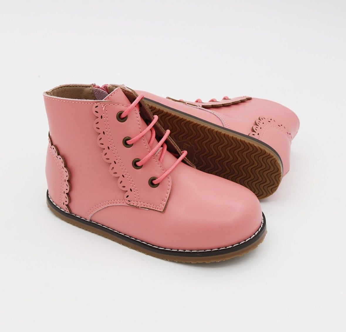 Layne 𝐁𝐎𝐎𝐓𝐒 - Distressed Pink | Baby & Kids Boots Sizes – YourTay